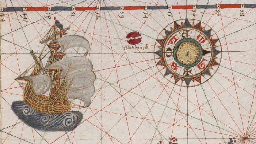 Las primeras cartas náuticas – Blog Cátedra de Historia y Patrimonio Naval