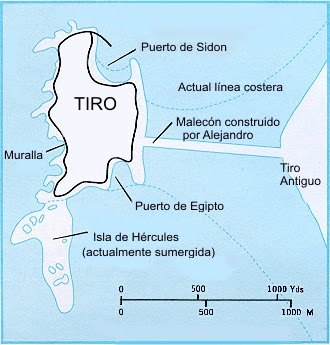 Tiro, la ciudad y sus puertos de hace 5000 años – Blog Cátedra de ...