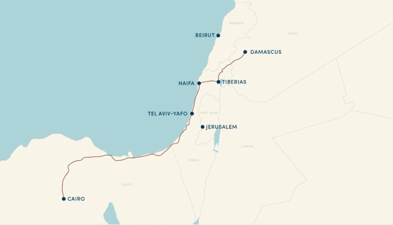 «Via Maris»: el camino del este del Mediterráneo – Blog Cátedra de ...