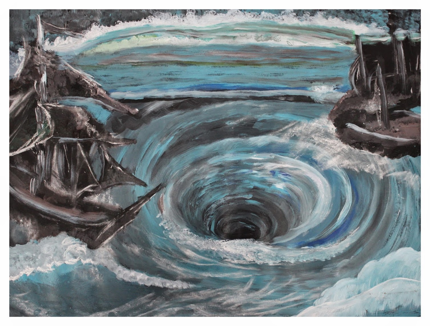 Escila y Caribdis, los monstruos marinos de Messina – Blog Cátedra de ...