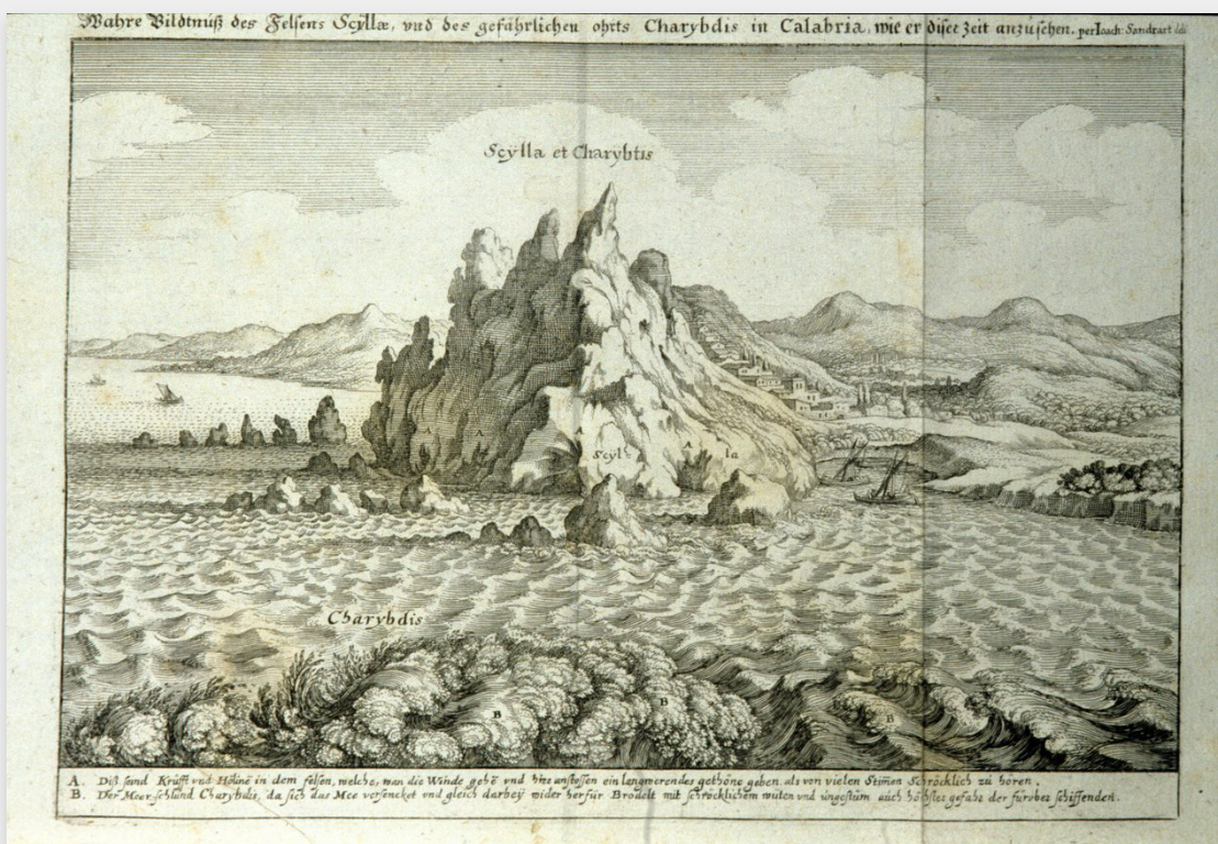 Escila y Caribdis, los monstruos marinos de Messina – Blog Cátedra de ...